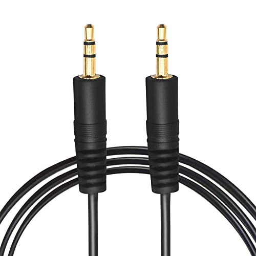 Grenf 3.5mm Male to Male Stereo Audio Cable for Headphones Car Home Stereo Speakers Tablet Compatible iPhone iPad iPod Echo More - 3FT