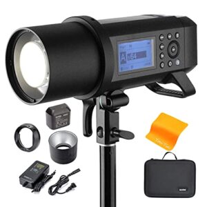 godox flash strobe ad400 pro ad400pro all-in-one outdoor studio monolight 400w photographic lighting for canon sony nikon fuji olympus panasonic camera ttl 2.4g hss gn72-30w led modeling lamp