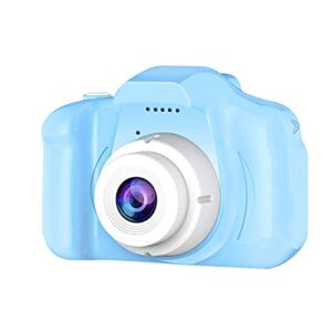 Hopwin Kids Mini Camera Toy, HD Digital Video Cameras for Boys Girls, Portable Children Video Record Camera with 512MB SD-Card, Multiple Photo Frames (One Size, Blue)