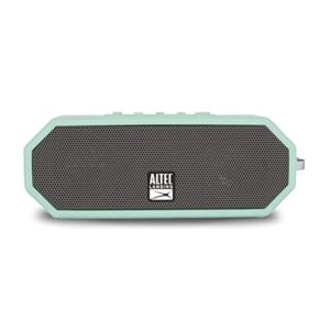 altec lansing lifejacket h2o 4 – waterproof bluetooth speaker, durable & portable speaker with voice assistant, 10 hour battery life & 100 foot range, mint