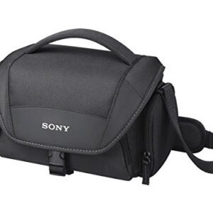 Sony LCSU21 Soft Carrying Case for Cyber-Shot and Alpha NEX Cameras (Black)