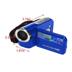 Digital Cameras Point and Shoot Digital Camera, 16MP Children's Camera 16X Zoom, Full HD Rechargeable Electronic Mini Camera for Students, Teens, Kids