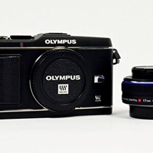 Olympus PEN E-P3 12.3 MP Live MOS Micro Four Thirds Interchangeable Lens Digital Camera with 17mm Lens - Black