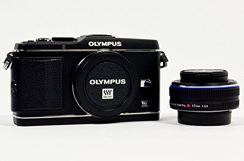 Olympus PEN E-P3 12.3 MP Live MOS Micro Four Thirds Interchangeable Lens Digital Camera with 17mm Lens - Black