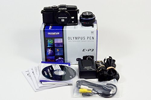 Olympus PEN E-P3 12.3 MP Live MOS Micro Four Thirds Interchangeable Lens Digital Camera with 17mm Lens - Black