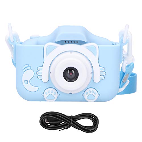 Kids Camera Digital Camera for Children Selfie Camera Portable Children Toy Camera Toddler Camera Gifts Toddler Video Recorder Photography for Child Age 3 4 5 6 7 8 Year Old(Blue)