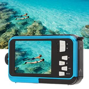 Digital Camera,Waterproof Camera with 2.7 Inch LCD Display,1080P Selfie Camera 30MP 16x for Photography and Video