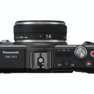 Panasonic DMC-GF2C Compact Hybrid Kit 12 Megapixels 3D Black + 14 mm Lens