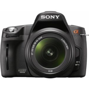 sony alpha a290l 14.2 mp digital slr camera with 18-55mm lens