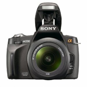 Sony Alpha A230Y 10.2 MP Digital SLR Camera with Super SteadyShot INSIDE Image Stabilization and 18-55mm and 55-200mm Lenses