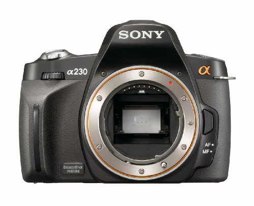 Sony Alpha A230Y 10.2 MP Digital SLR Camera with Super SteadyShot INSIDE Image Stabilization and 18-55mm and 55-200mm Lenses