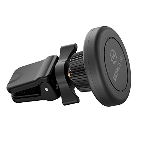 WixGear Universal Twist-Lock Air Vent Magnetic Car Mount Holder, for Cell Phones with Fast Swift-snap Technology