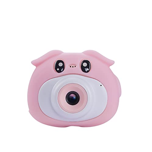 Kids Camera Digital Camera, X18 HD Color Children's Digital Camera 2-inch Screen HD Sports Camera with 8GB TF Card (Pink)