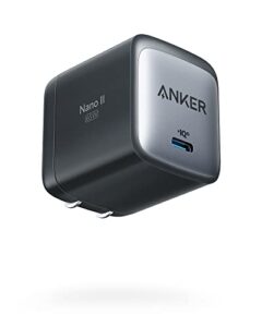 anker usb c 715 (nano ii 65w), gan ii pps fast compact foldable charger for macbook pro/air, galaxy s20/s10, dell xps 13, note 20/10+, iphone 13/pro/mini, ipad pro, pixel, and more