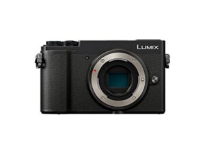 panasonic lumix dc-gx9 mirrorless micro four thirds digital camera body only black (kit box)