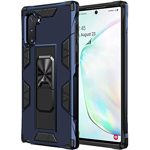 Samsung Galaxy Note 10 Case Galaxy Note 10 5G Case Military Grade Shockproof with Kickstand Stand Built-in Magnetic Car Mount Armor Heavy Duty Protective for Galaxy Note 10 5G Phone Case (Blue)