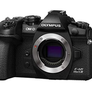 OLYMPUS OM-D E-M1 Mark III Black Camera Body (Renewed)