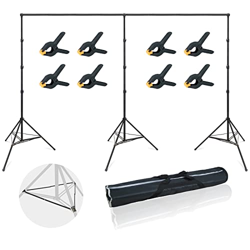 LINCO Lincostore 12x20 feet Heavy Duty Photography Backdrop Stand Background Support System Kit 4169H