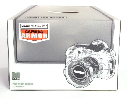 MADE Products CA-1104-SMK SLR Camera Armor for Nikon D70 Digital SLR (Smoke)