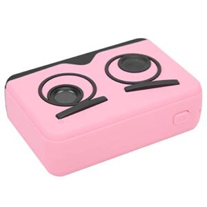 toy 2.0in hd children digital camera,20mp ips display antidrop video recording camera children memory card 32gb selfie video toddler camera for girls boys birthday gift(pink)