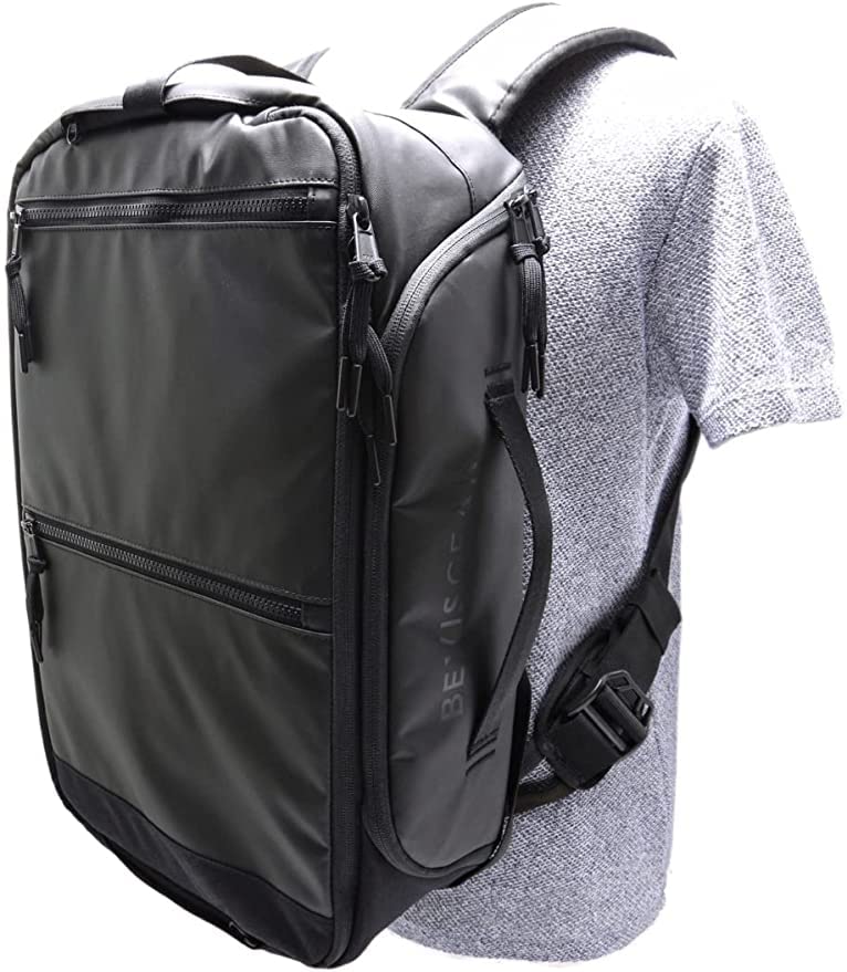 BEVISGEAR Top Shelf Camera Bag, Water Resistant Sling Backpack for Photo and Video with hidden Tripod Holder, works with DSLR, SLR, Mirrorless cameras and more