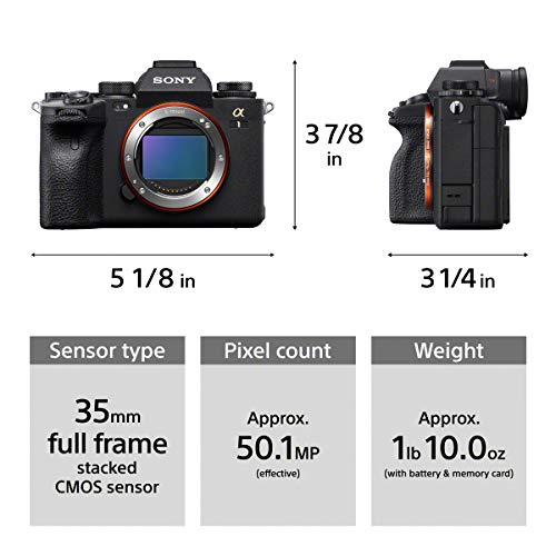 Sony Alpha 1 Full-Frame Interchangeable Lens Mirrorless Camera