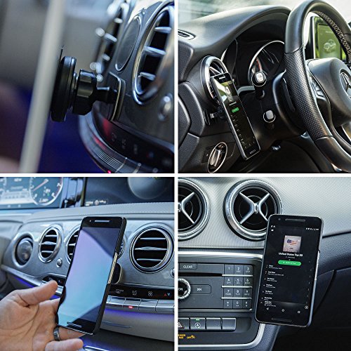 Nato Smart Mount - Multi-Purpose Magnetic Holder for Phones, Tablets, and Devices - Universal Stability in Cars, Homes, and Offices