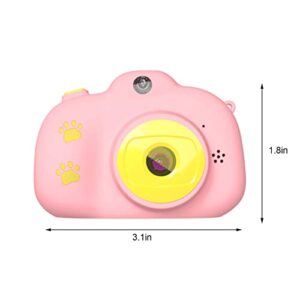 #f050pN 2 0 Inch Cartoon Digital Camera Hd 1080P Anti Fall Front and Rear Dual Head Camera Children's Photo Toy Birthday Gift