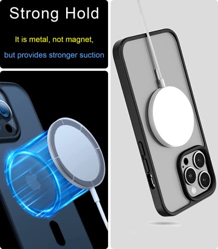 Metal Ring Adhesive Sticker Rings for iiPhone 12 13 14 15 Case Converter Kit Accessories, Magnetic Car Magnet Mount Adapter Metal Rings (not Magnet),Black, 4pcs