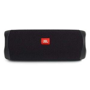 JBL Flip 5 Waterproof Portable Wireless Bluetooth Speaker Bundle with divvi! Protective Hardshell Case - Black