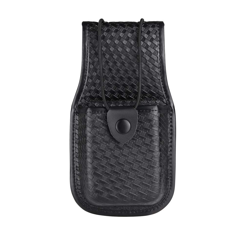 ROCOTACTICAL Basketweave Radio Pouch, Universal Radio Holder Pouch for Law Enforcement Duty Belt