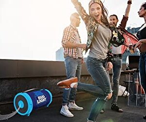 Bud Light Bluetooth Speaker Bazooka Speaker Portable Wireless Speaker with Rechargeable Battery Ideal for Indoor and Outdoor Activities Loud and Bass Audio Sound Easy to Carry Anywhere with FM- Radio