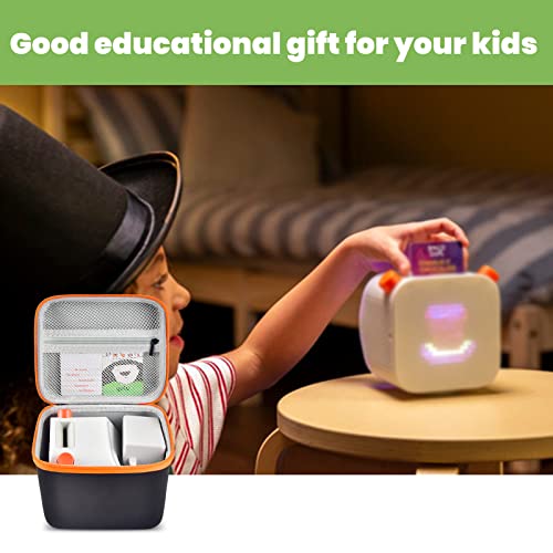 Case Compatible with Yoto Player Kids Speaker - Kids Audio & Music Player, Cards Roald Dahl Splendiferous Collection and Charging Dock, Mesh Pocket for Speaker Plays Content Cards - Box Only