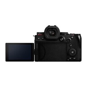 Panasonic LUMIX S5II Mirrorless Camera, 24.2MP Full Frame with Phase Hybrid AF, New Active I.S. Technology, Unlimited 4:2:2 10-bit Recording with 20-60mm F3.5-5.6 L Mount Lens - DC-S5M2KK (Renewed)