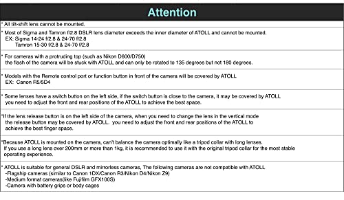 Silence Corner Atoll S Rotating Collar for Sony Mirrorless Cameras