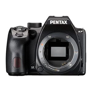 pentax kf aps-c digital slr camera body kit with dustproof, weather-resistant and vari-angle lcd monitor, black