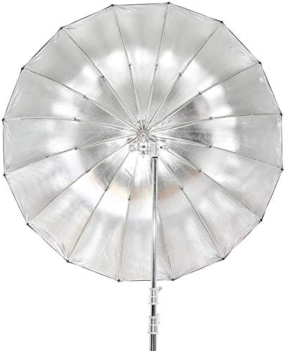 Godox UB-165S 65 inch 165cm Parabolic Inner Silver Reflec Umbrella Studio Light Umbrella with Diffuser Cover Cloth