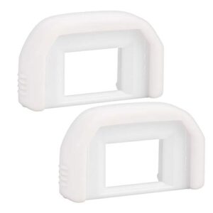 rvsky digital camera accessories 2pcs white camera ef viewfinder eye patch for digital cameras