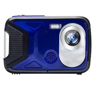 hovtoil waterproof camera underwater cameras for snorkeling support tf card 16ft 8x digital zoom waterproof digital camera large screen optical zoom camera blue