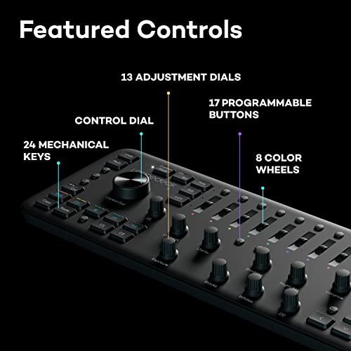 Loupedeck+ The Photo and Video Editing Console for Lightroom Classic, Premiere Pro, Final Cut Pro, Photoshop with Camera Raw, After Effects, Audition and Aurora HDR