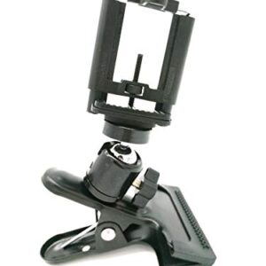 Guitar Ukulele Smartphone Mount Holder for Cell Phones and Gopro Action Cameras