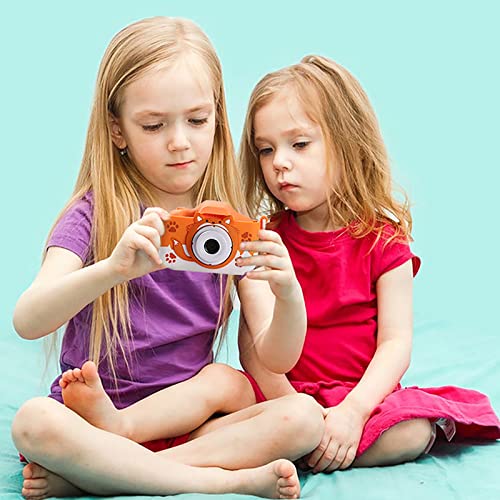 New Children's Photography Video HD Mini Digital Camera Front and Rear Dual Lens 4000W HD Children's Gift Camera Christmas Parent Child Gift