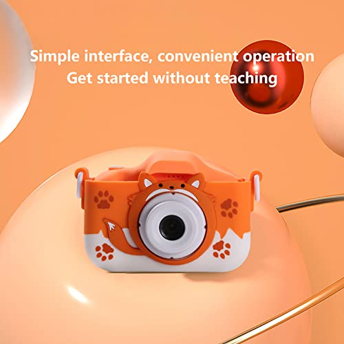 New Children's Photography Video HD Mini Digital Camera Front and Rear Dual Lens 4000W HD Children's Gift Camera Christmas Parent Child Gift