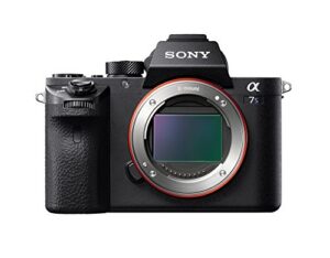 sony a7s ii ilce7sm2/b 12.2 mp e-mount camera with full-frame sensor, black