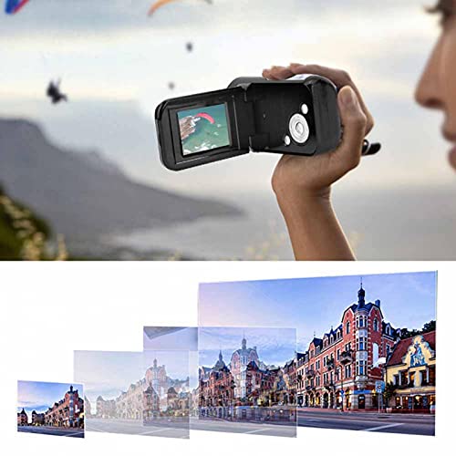 HD Digital Video Camera, Kids Camera, 2 Inch TFT Color Display, with USB Port, Portable Camera for Kids, Teenagers, Students(Black)