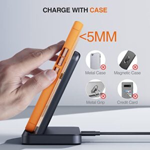 LK Wireless Charging Station for Samsung - 3 in 1 Wireless Charger Compatible for Samsung S23 Ultra Plus S22 S21 S20 Note20 Z Flip 4/3 Z Fold,Galaxy Watch 5/5 Pro/4/3 Galaxy Buds