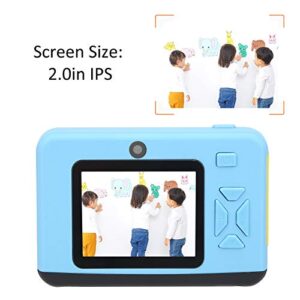 Sazao Children Camera, Kids Camera Electronic Gift for Recording Videos for Taking Photos(Blue)