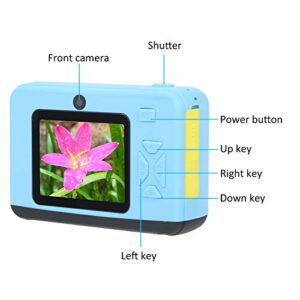 Sazao Children Camera, Kids Camera Electronic Gift for Recording Videos for Taking Photos(Blue)