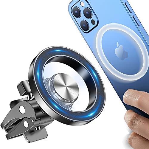 Compatible for Magsafe Car Vent Mount [ Strongest Magnet ] for iPhone Magsafe Car Mount Vent [ 360° Adjustable] Magnetic Phone Holder for Car for 14 13 12 Pro Plus Max Mini MagSafe Case All Phones