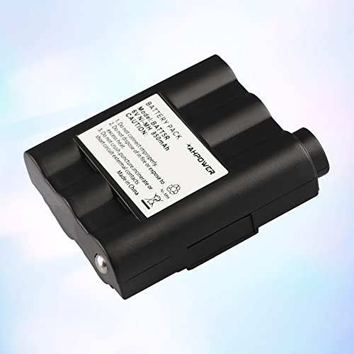 BATT5R Battery, 6V 850mAh NI-MH Rechargeable Battery for Midland Walkie Talkie GXT800, GXT808, GXT850, GXT860, GXT881, GXT895, GXT900, GXT950, GXT991, GXT1000, GXT1030, GXT1050,T290, T295,2 Pack